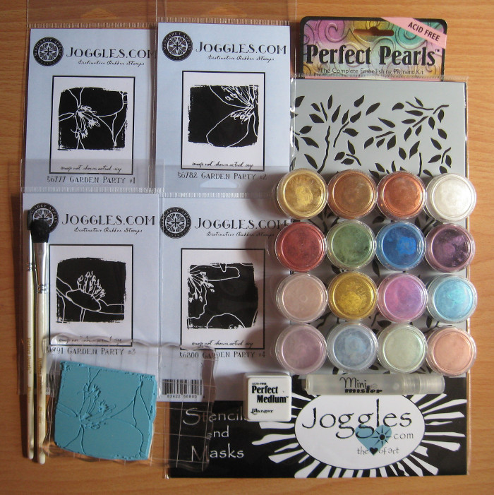 DT Post - Karen Sessions' Perfect Pearls Sympathy Cards - Joggles Blog