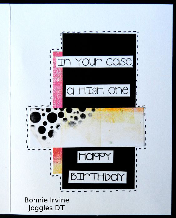 Bonnie's Fun and Funky Cards with Dylusions Creative Dyary Die Cuts ...