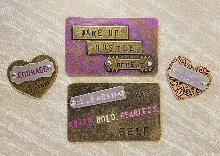 Creative Metal Magic: Demdaco Tokens & Inspire Cards - Joggles Blog