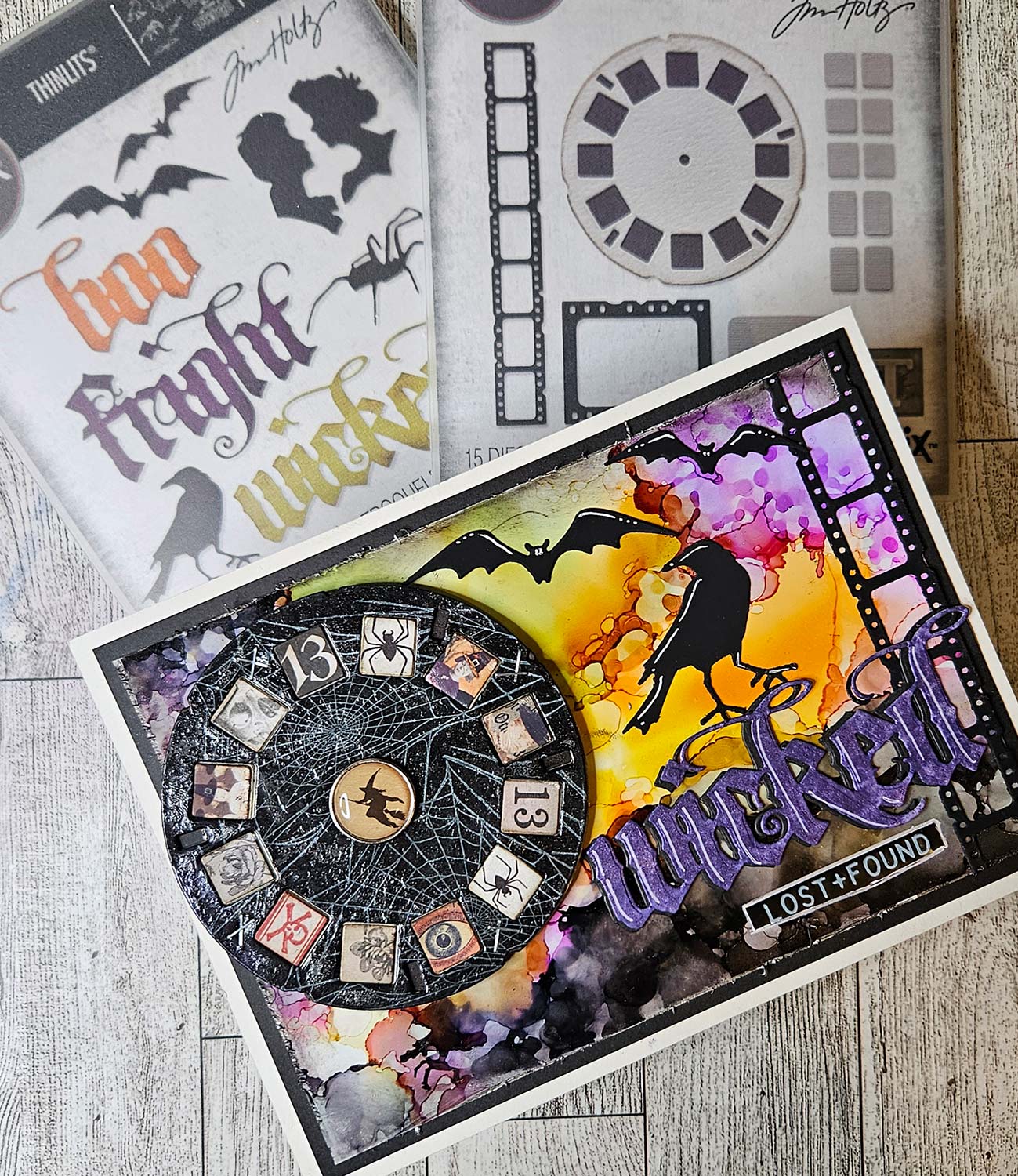 Kelly Perez's Wicked Picture Show Halloween Card - Joggles Blog