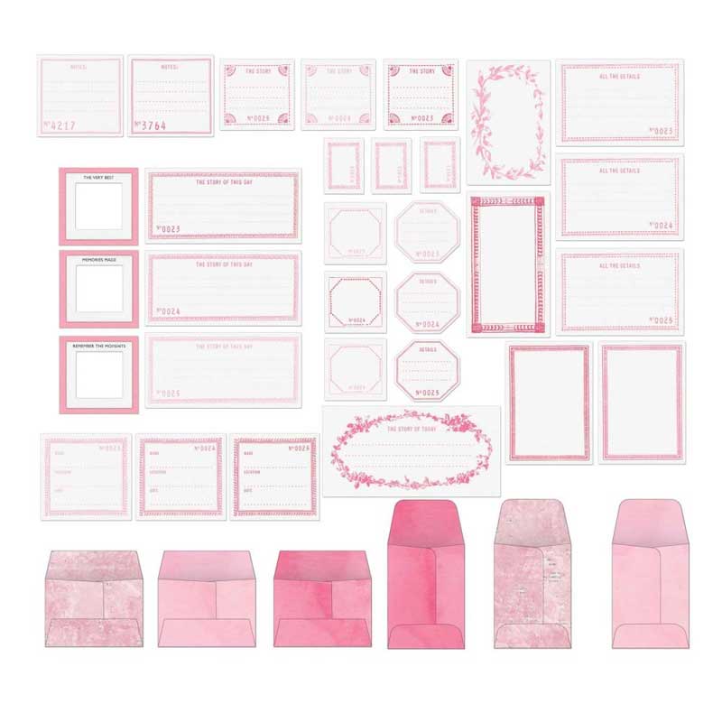 49 & Market Color Swatch Blossom Collection - Envelope Bits [CSB-40186 ...