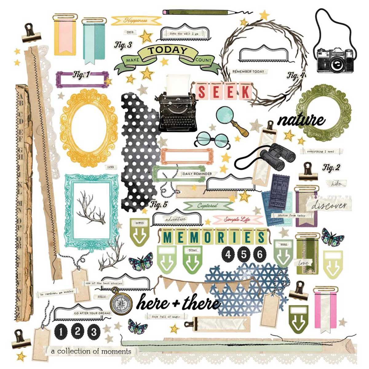 49 & Market Curiosities In Willow Grove Collection - Laser Cut Elements [VBWG-33656] - Joggles.com