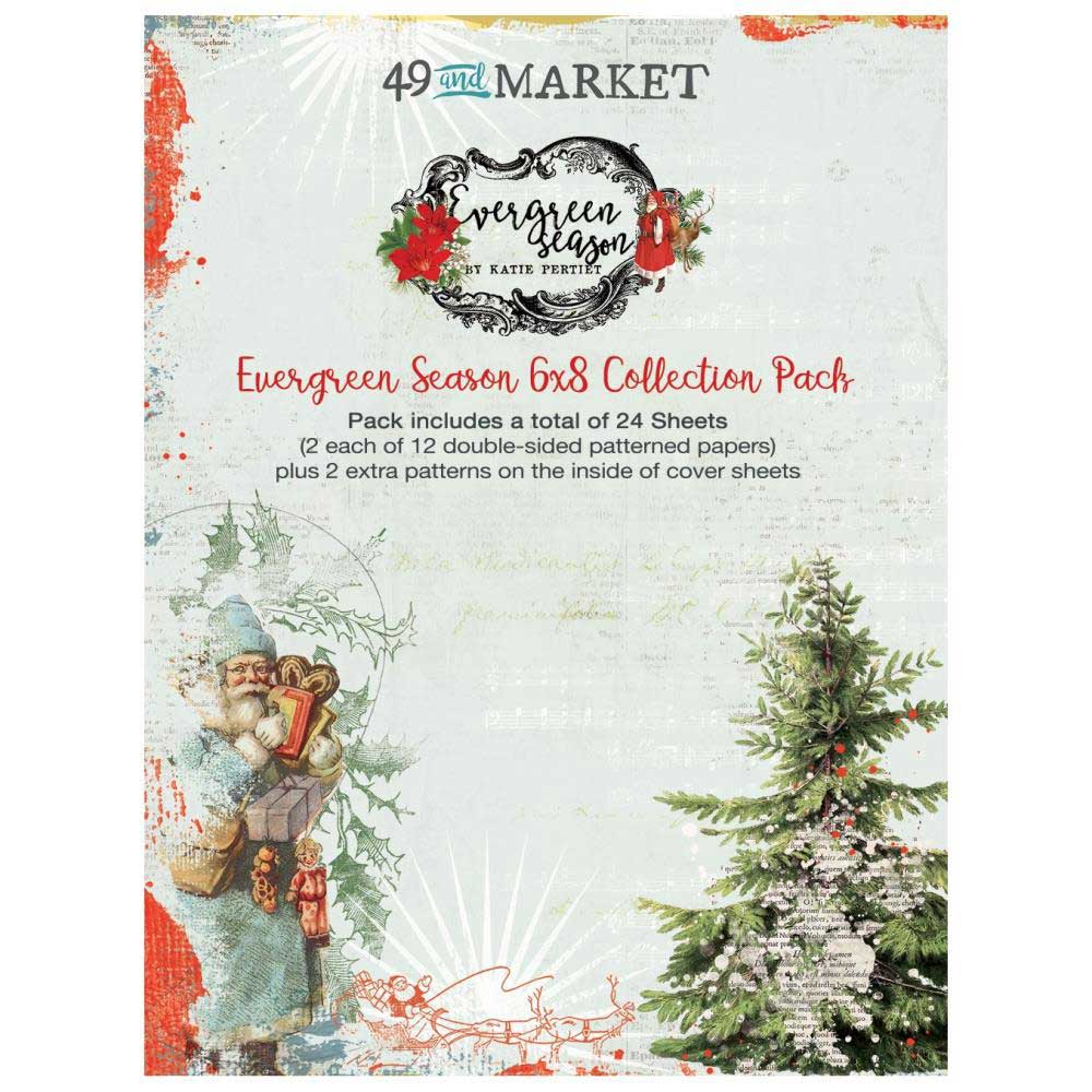 49 & Market Evergreen Season Collection - 6" x 8" Collection Pack [ES ...