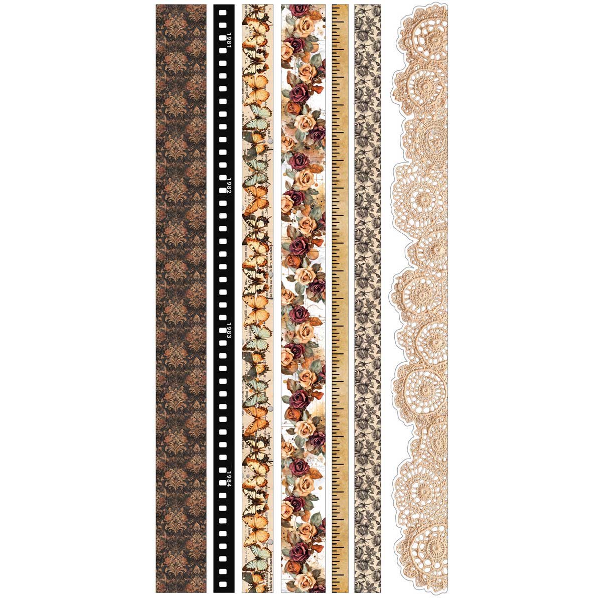 49 & Market Nostalgic Memories Collection - Washi Sheets [DNM-34004] - Joggles.com