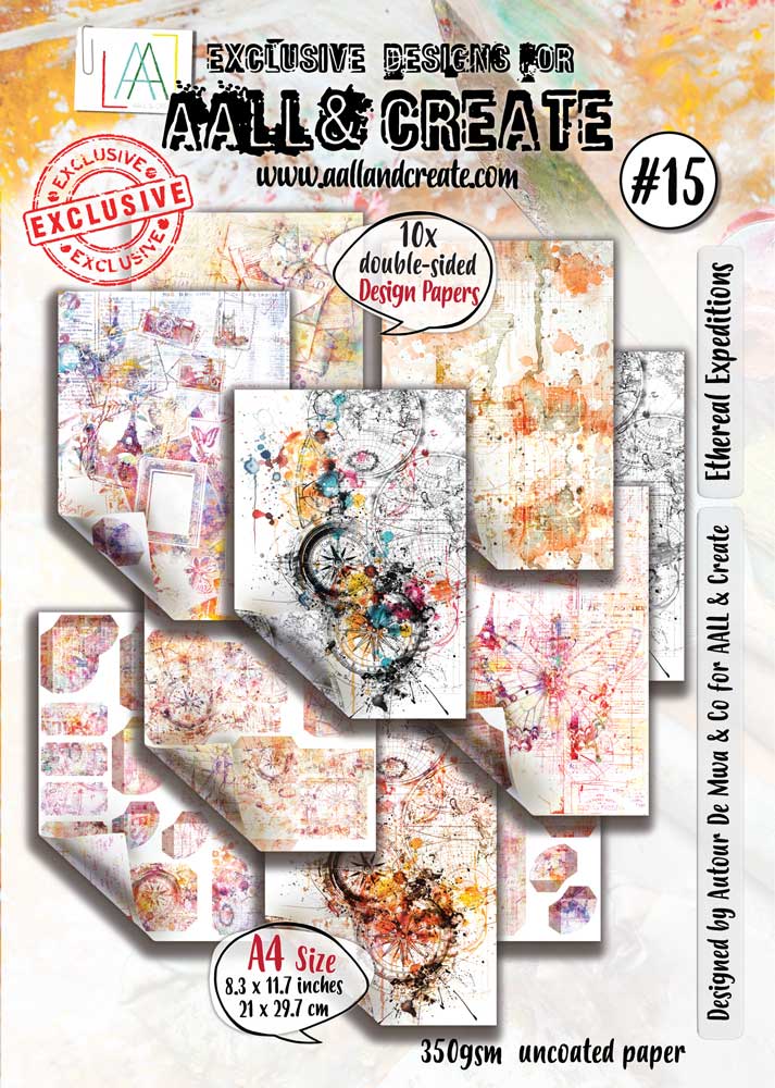 AALL & Create A4 Design Papers - Ethereal Expeditions #15 - Joggles.com