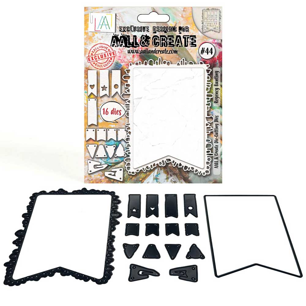 AALL & Create Cutting Dies - Regency Bunting [44] - Joggles.com