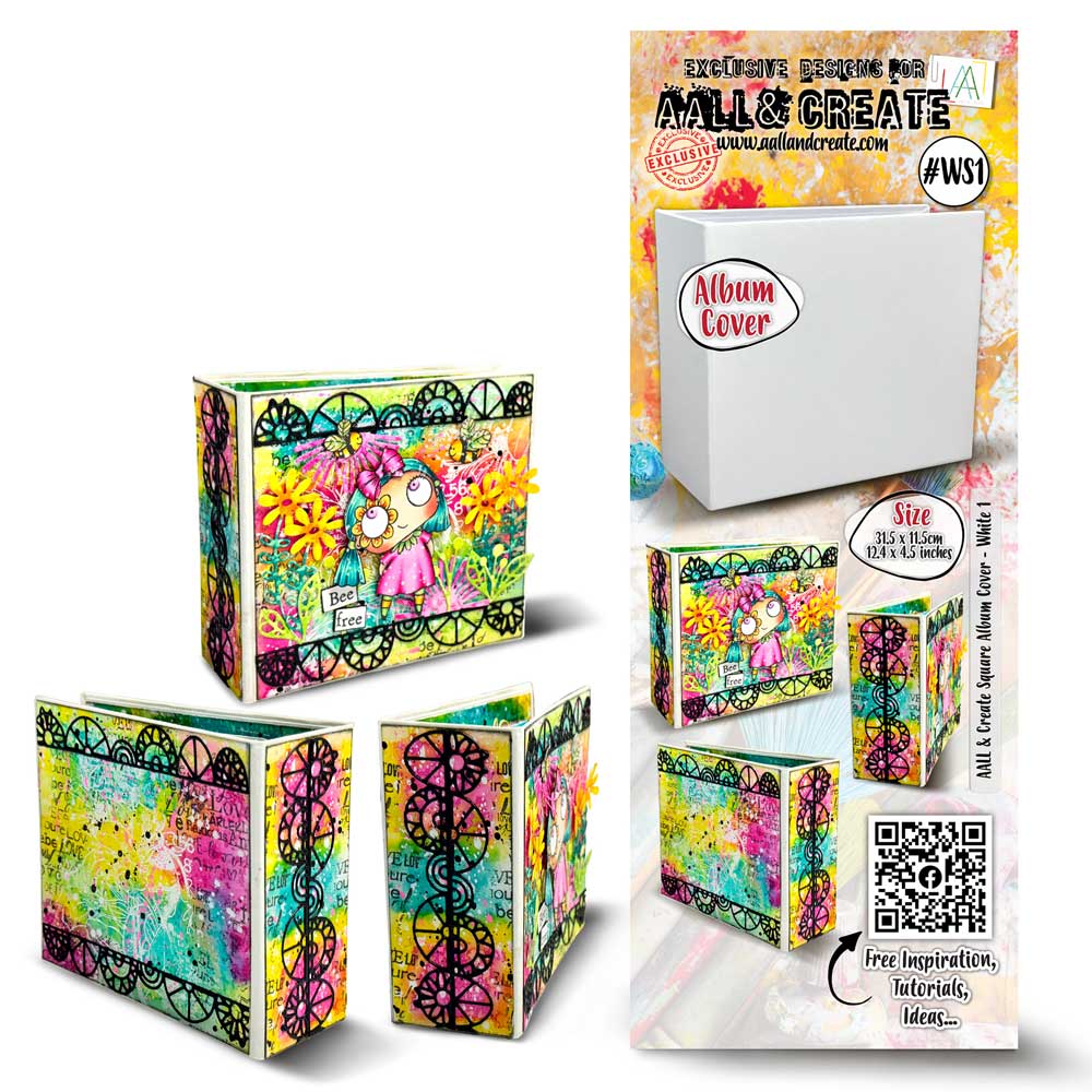 AALL & Create Square Album Cover - White [WS1] - Joggles.com