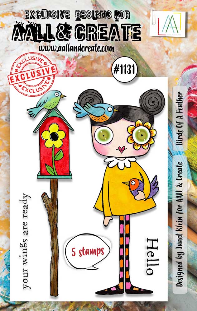 AALL & Create Stamp Set - Birds Of A Feather [1131] - Joggles.com
