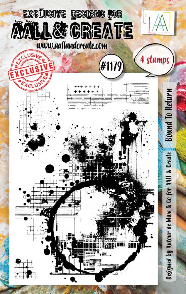 AALL & Create Stamp Set - Bound To Return [1179] - Joggles.com