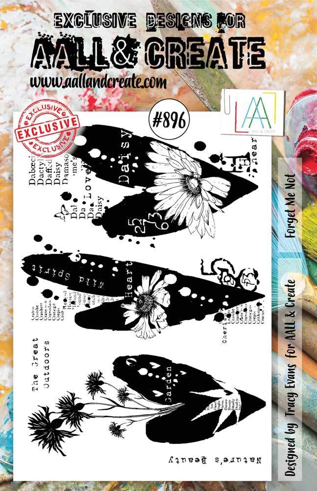 AALL & Create Stamp Set - Forget Me Not [896] - Joggles.com