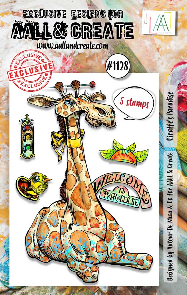 AALL & Create Stamp Set - Giraffe's Paradise [1128] - Joggles.com