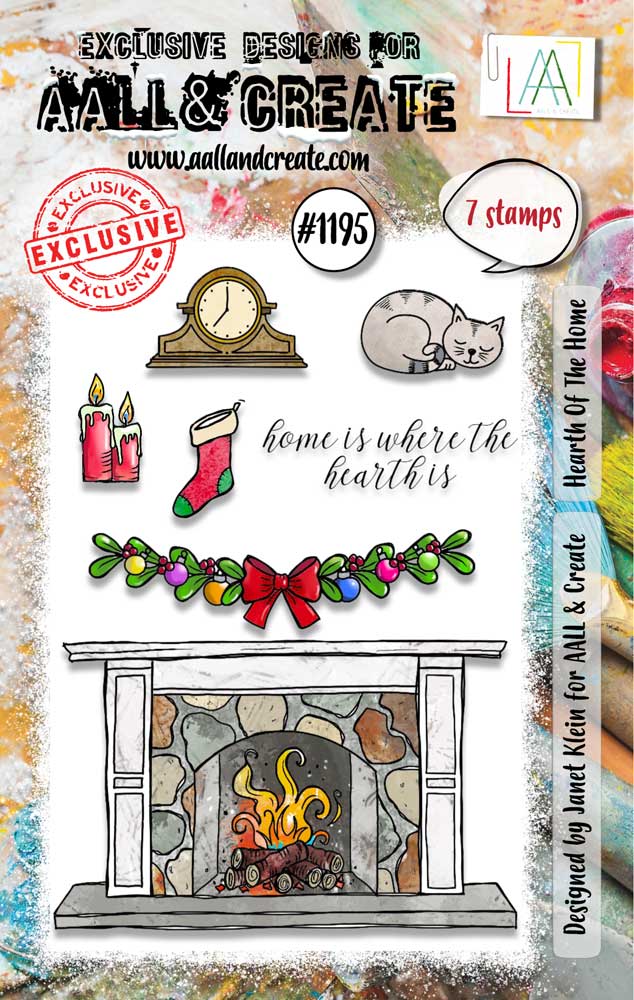 AALL & Create Stamp Set - Hearth Of The Home [1195] - Joggles.com