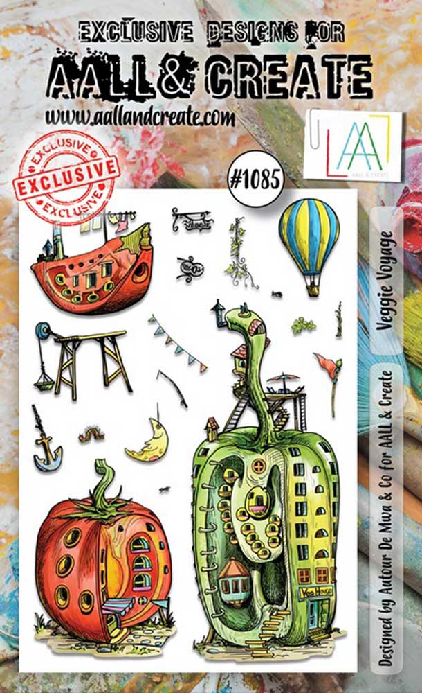 AALL & Create Stamp Set - Veggie Voyage [1085] - Joggles.com