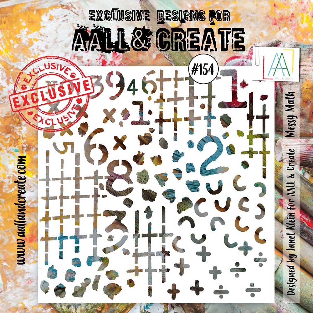 AALL & Create Stencil - Messy Math #154 - Joggles.com