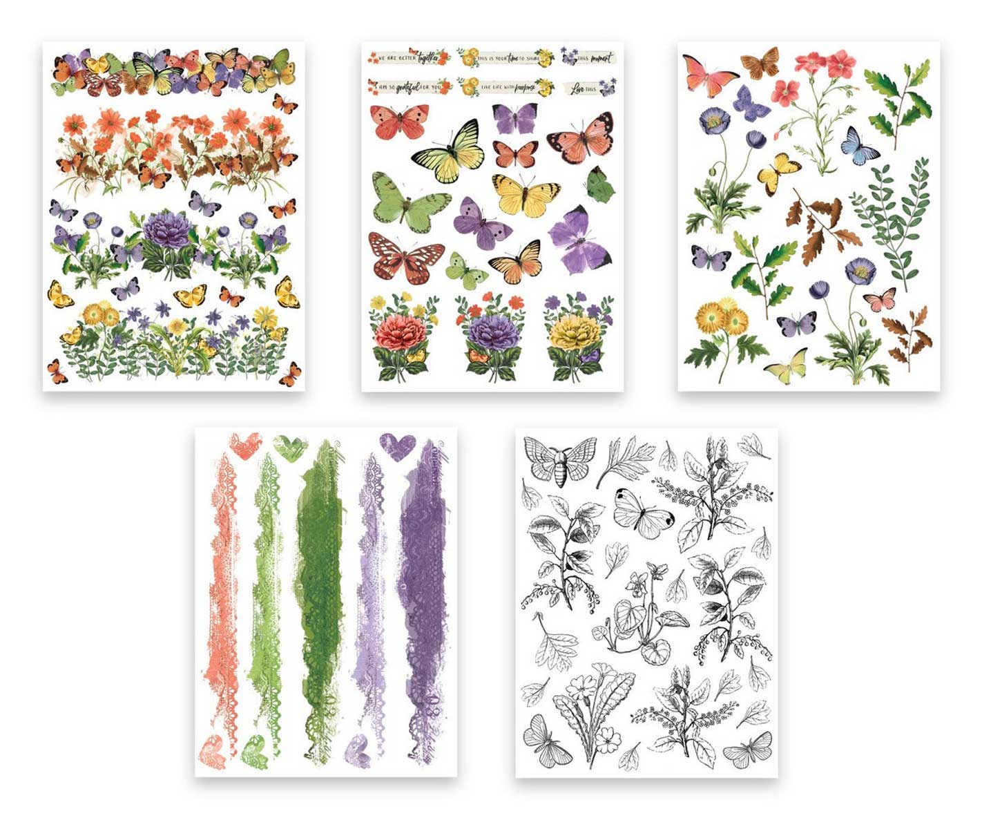 Arden Creative Studio Laurel Grove Collection - Sticker Book [ACSSB0001 ...
