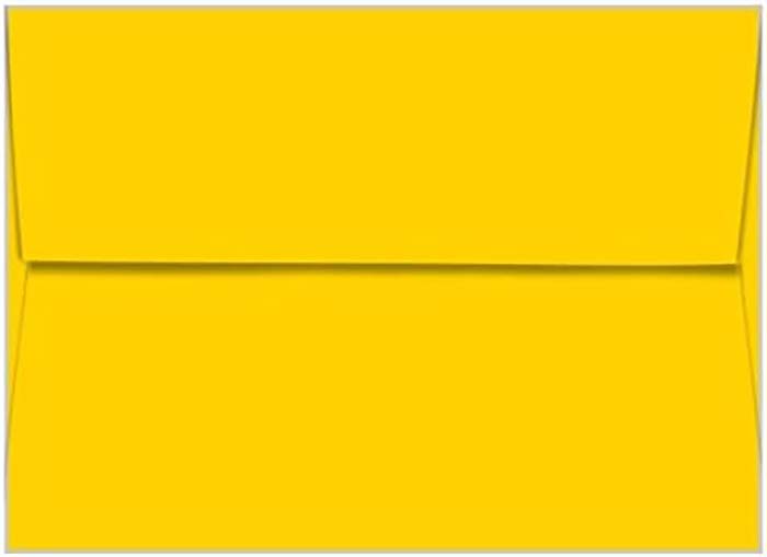 Astrobrights A7 Envelopes - Sunburst Yellow - Joggles.com