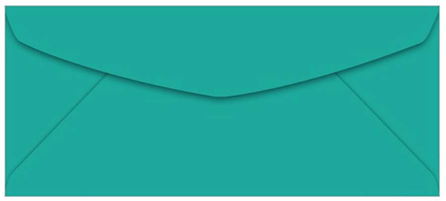 Astrobrights #10 Envelopes - Terrestrial Teal - Joggles.com