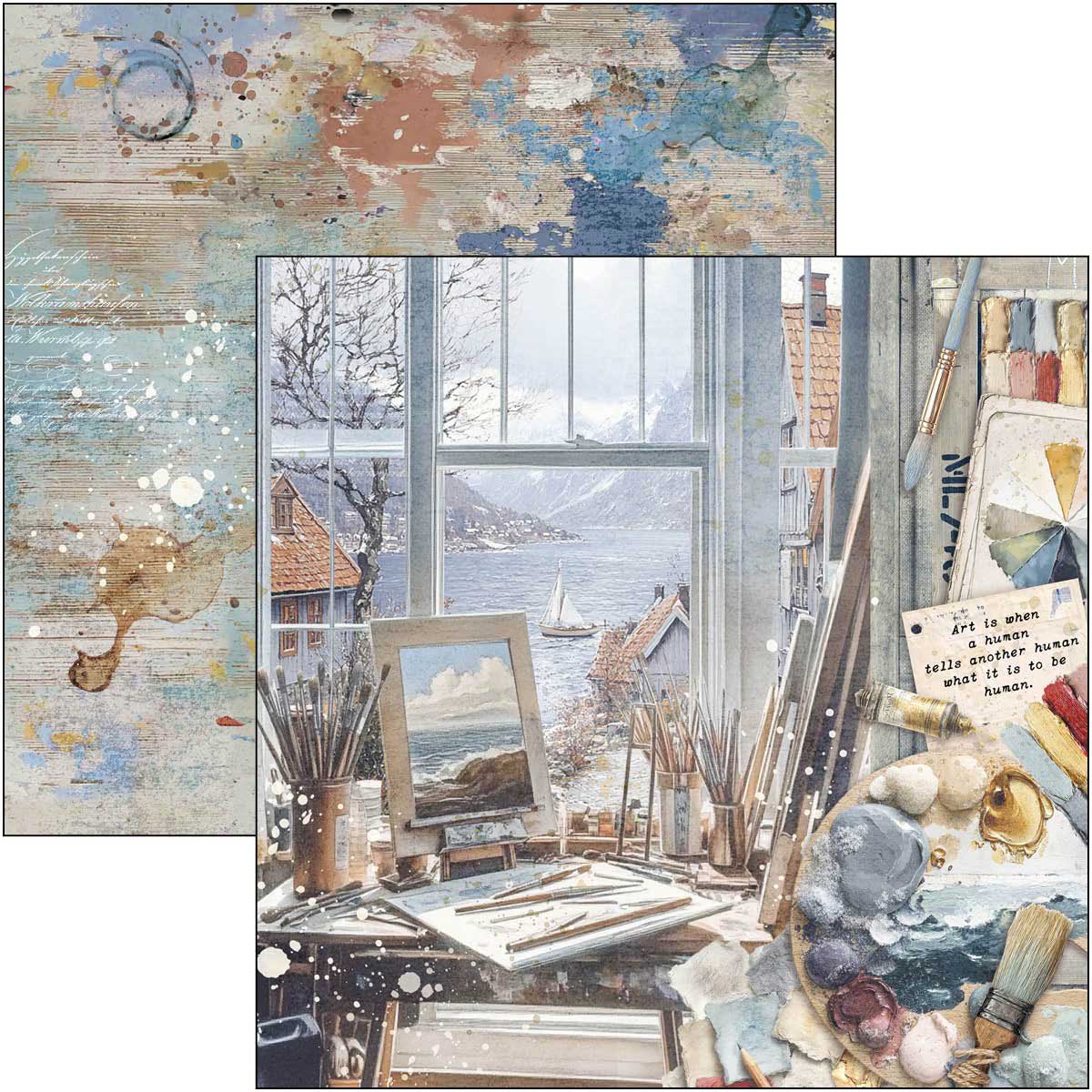 Ciao Bella 12" x 12" Creative Pad - An Artist Journey [CBPM092 ...