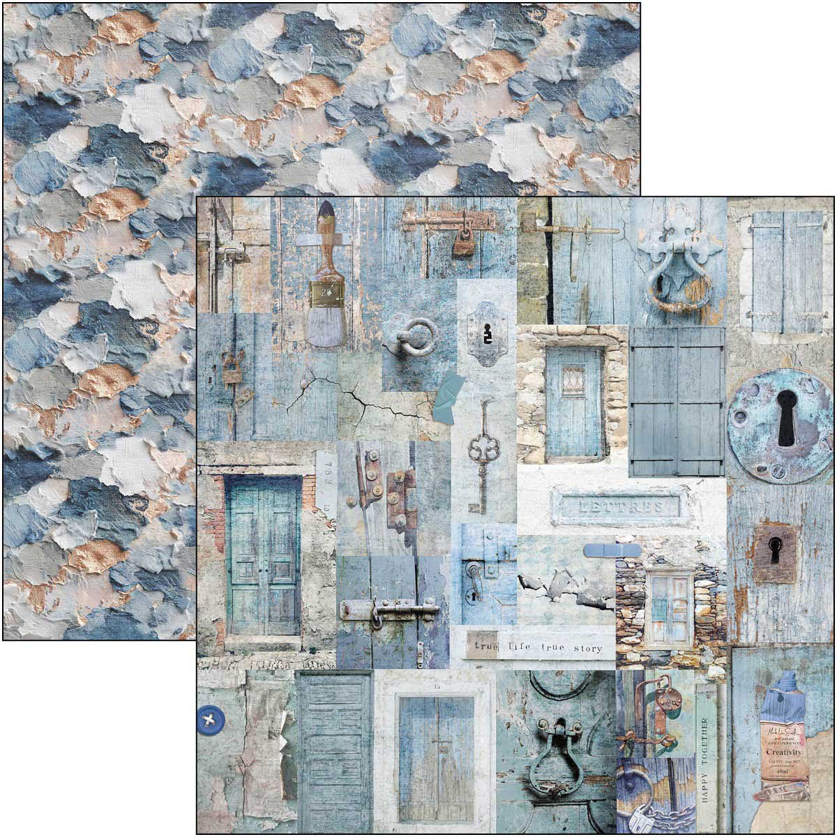 Ciao Bella 12" x 12" Creative Pad - An Artist Journey [CBPM092 ...