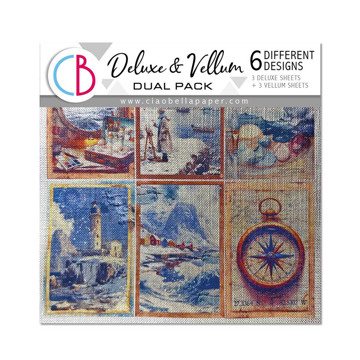 Ciao Bella 6" x 6" Deluxe & Vellum Dual Pack - An Artist Journey ...