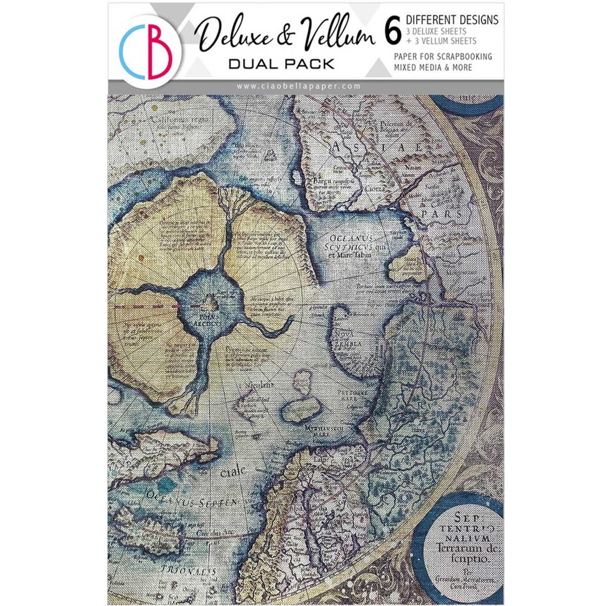 Ciao Bella A4 Deluxe & Vellum Dual Pack - An Artist Journey [CBX005 ...