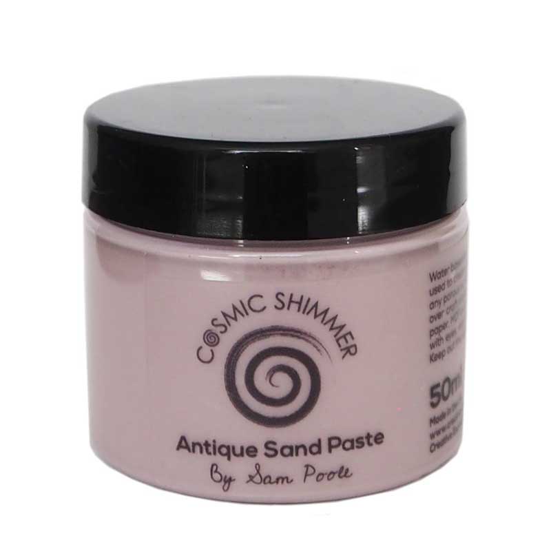 Cosmic Shimmer Antique Sand Paste - Opera Mauve - Joggles.com