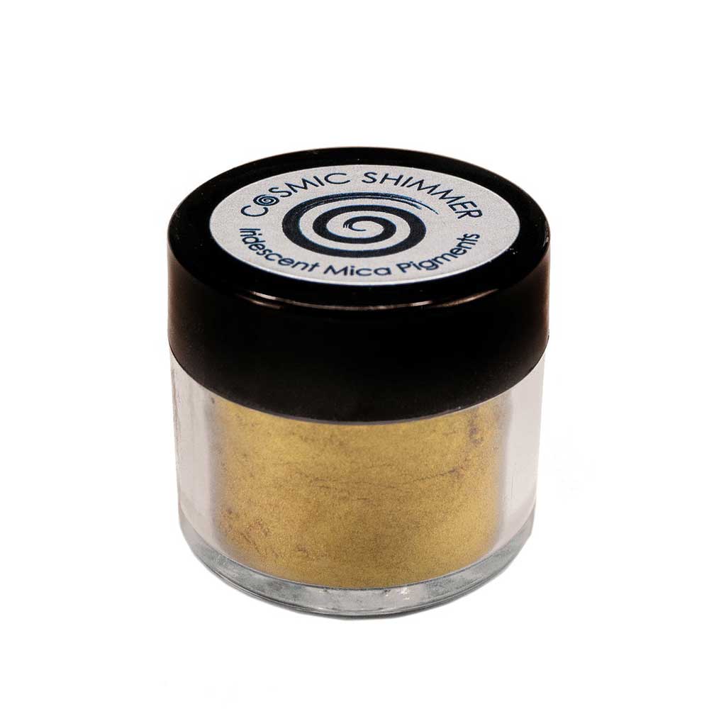 Cosmic Shimmer Iridescent Mica Pigment - Pale Gold - Joggles.com