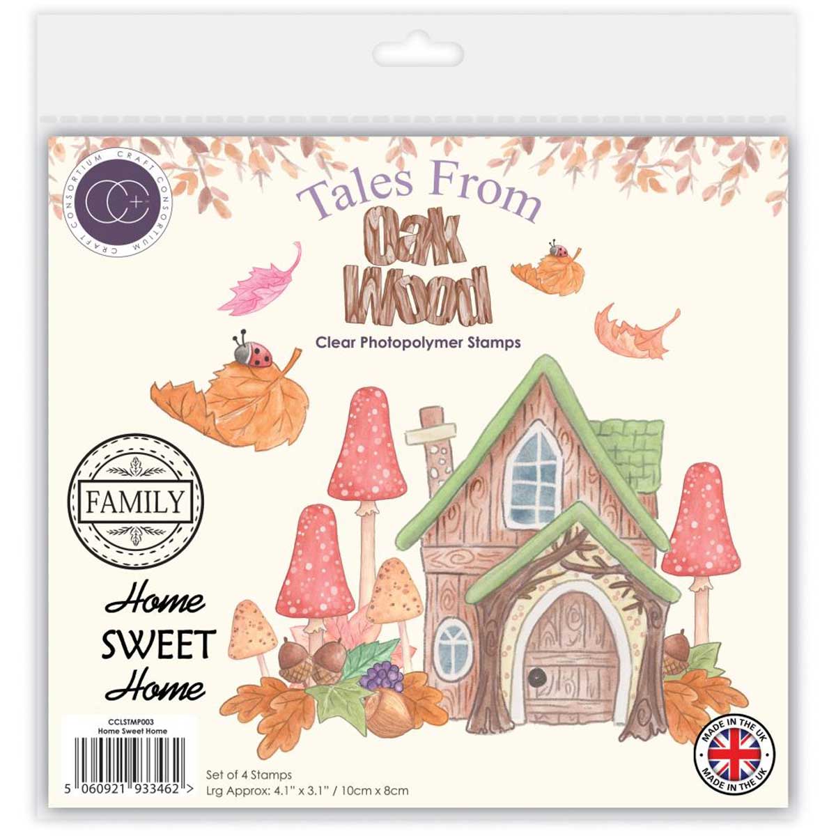 Craft Consortium Tales From Oak Wood Clear Stamps - Joggles.com