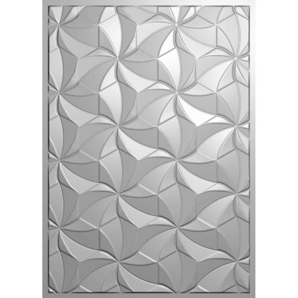 Crafter's Companion 3D Embossing Folder - Geometric Swirls - Joggles.com