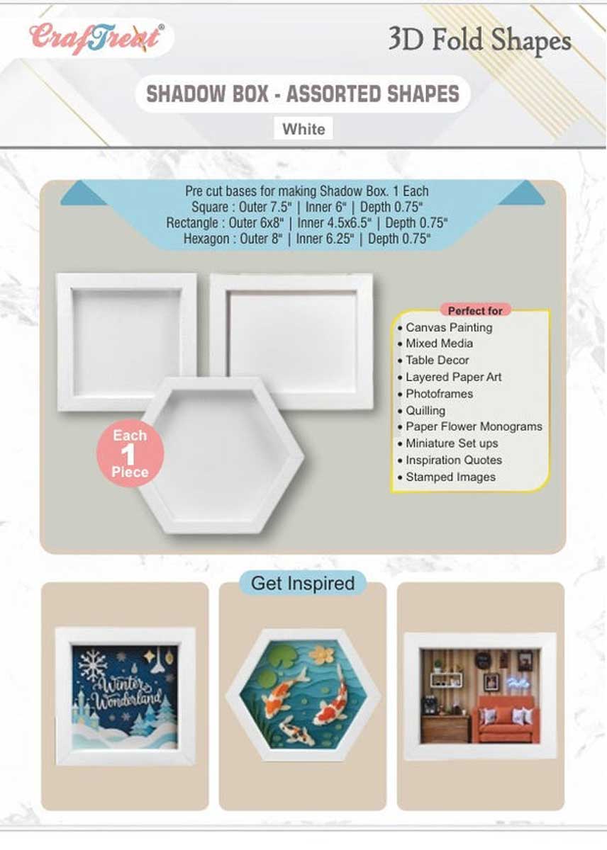 Craftreat 3D Fold Shapes - Joggles.com