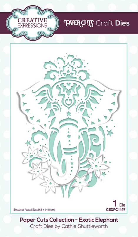 Creative Expressions / Paper Cuts Craft Dies - Exotic Elephant ...
