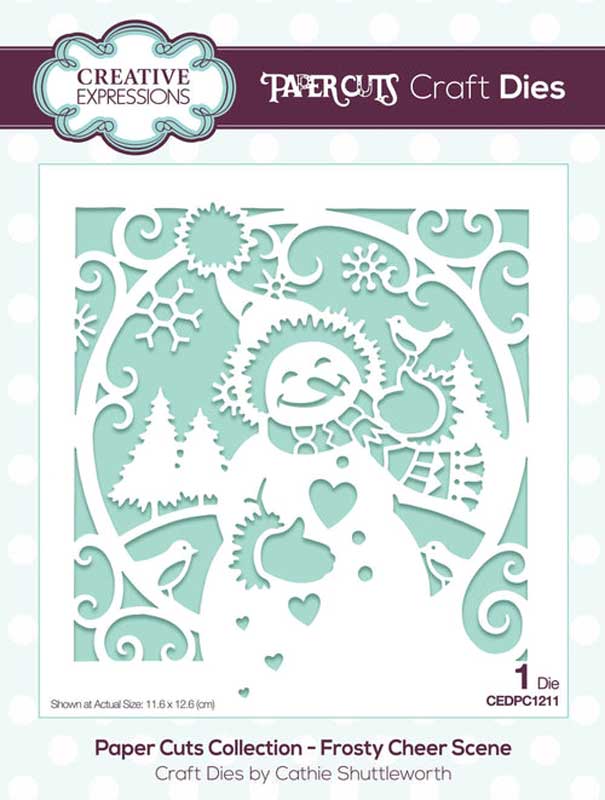 Creative Expressions / Paper Cuts Craft Dies - Frosty Cheer Scene ...
