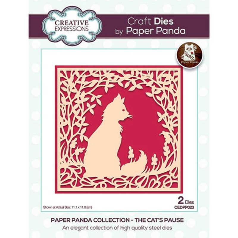 Creative Expressions / Paper Panda Craft Dies - The Cat's Pause ...