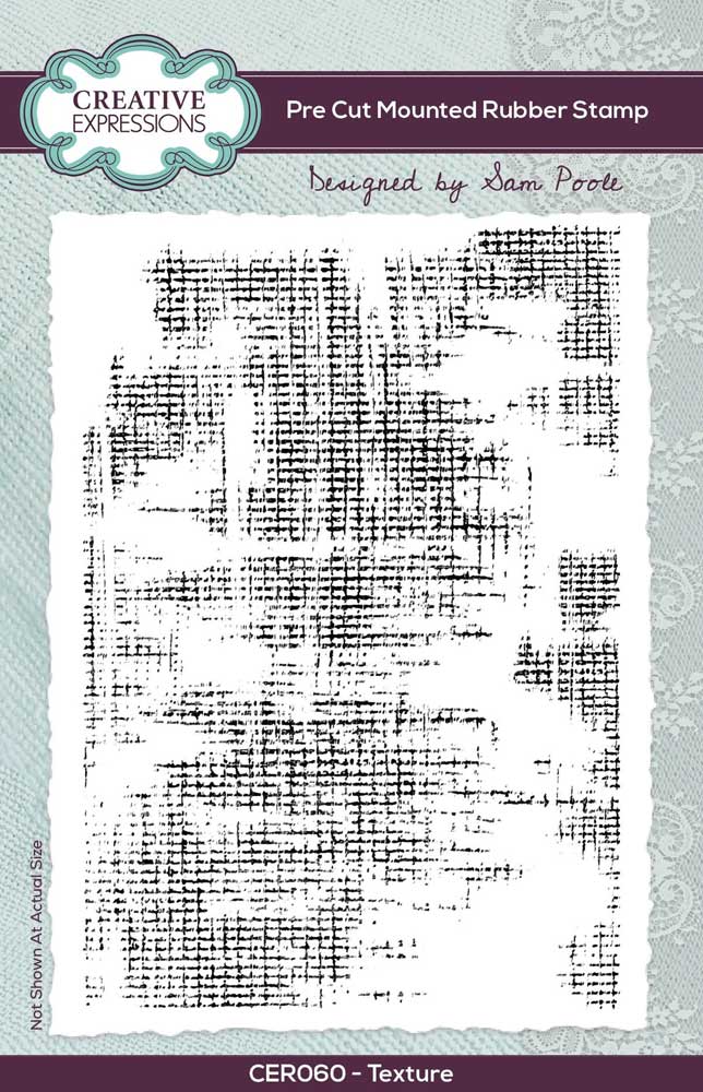 Creative Expressions / Sam Poole Rubber Stamp - Texture [CER060 ...