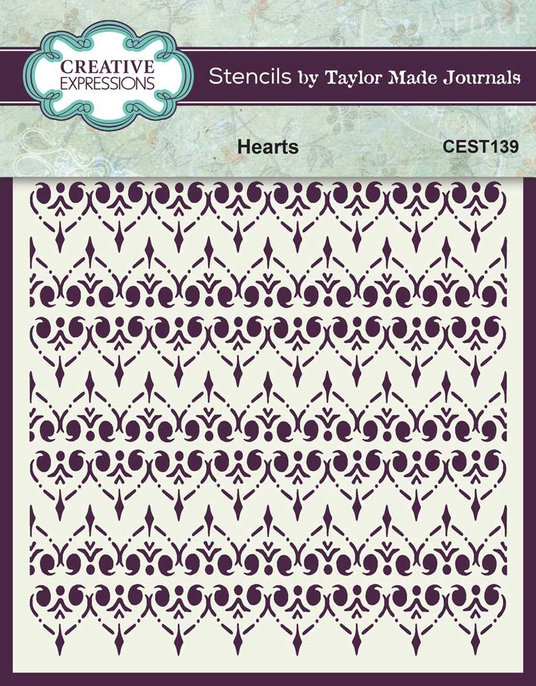 Creative Expressions / Taylor Made Journals Stencils - Joggles.com