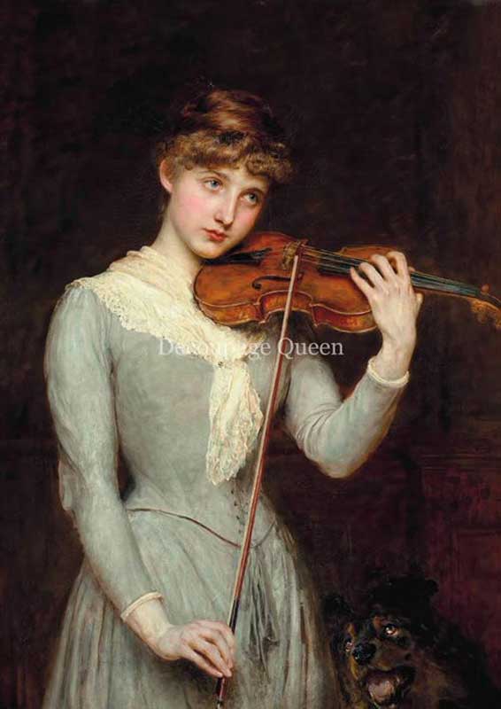 Decoupage Queen A4 Rice Paper - The Soloist [DQRP-0314] - Joggles.com