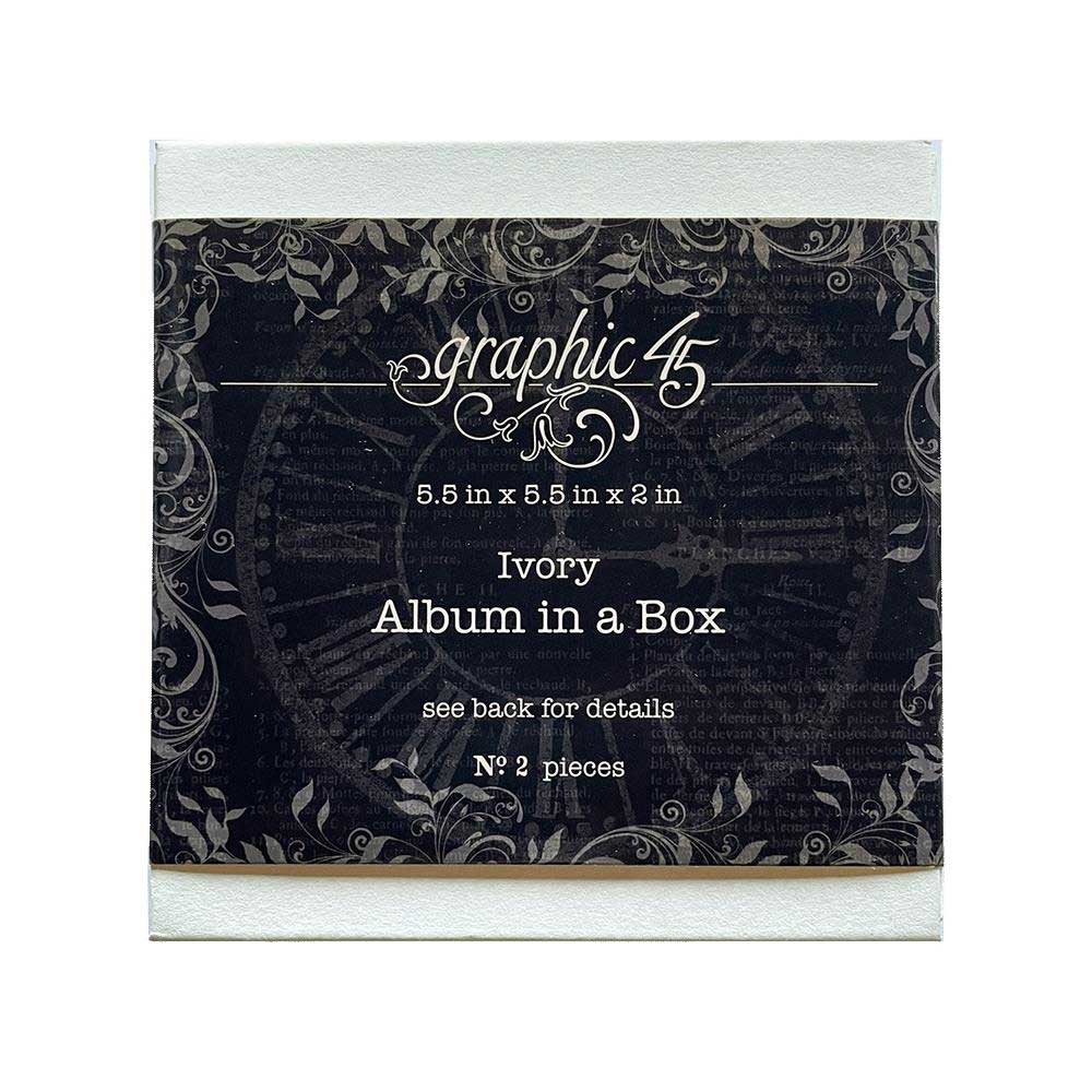 Graphic 45 Staples Album In A Box - Ivory [4502568] - Joggles.com