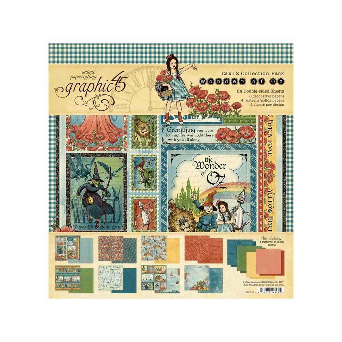 Graphic 45 Wonder Of Oz Collection - Joggles.com