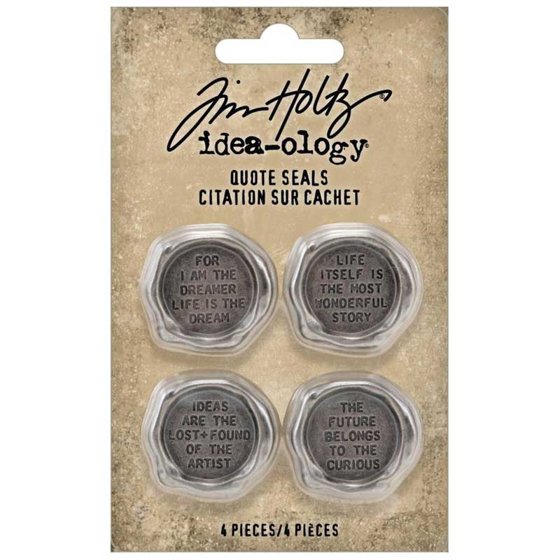 Idea-ology by Tim Holtz - [TH94236] Quote Seals - Joggles.com