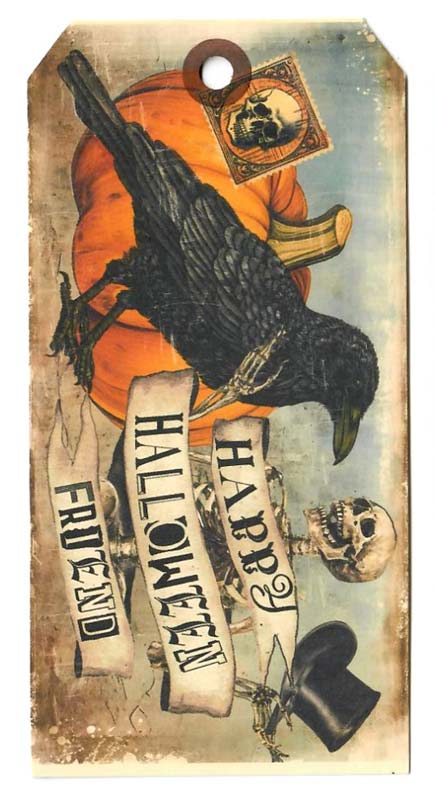 In The Land Of Elsewhere Tags - Happy Halloween Friend [075] - Joggles.com