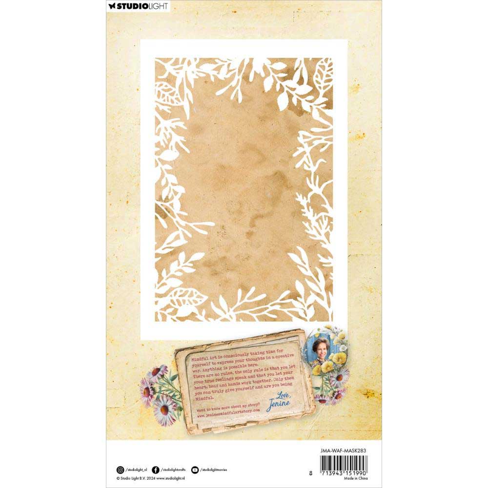 Jenine's Mindful Art Wild & Free Collection - Sprig Border [JMA-WAF-MASK283] - Joggles.com
