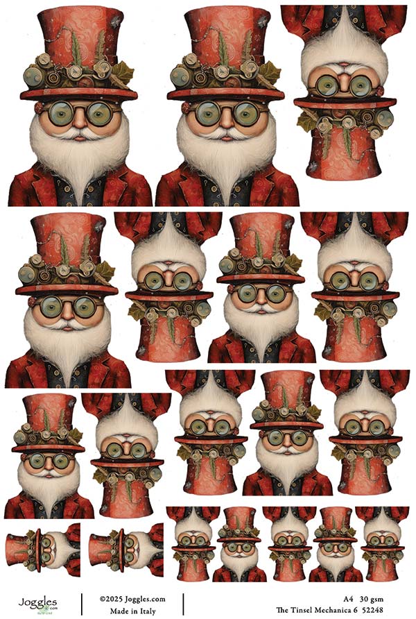 Joggles A4 Rice Paper - The Tinsel Mechanica 6 [52248] - Joggles.com
