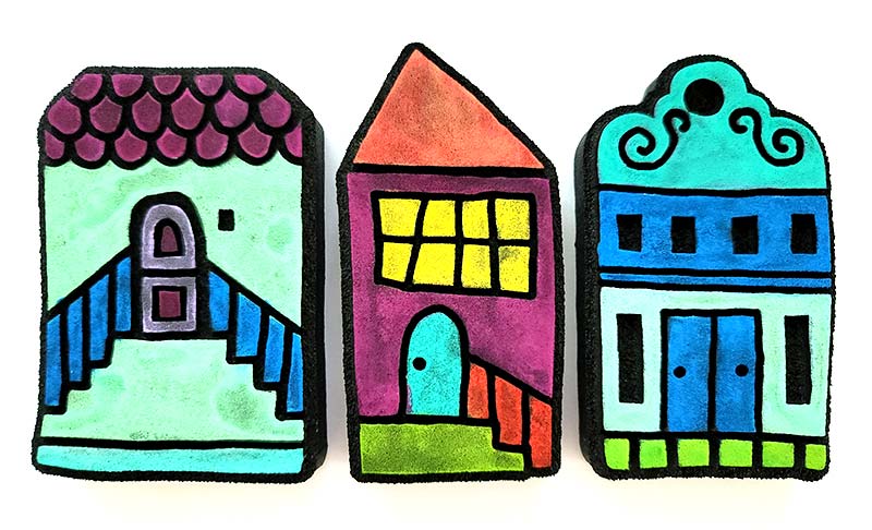 Joggles / Art By Marlene Foam Stamps - Joggles.com