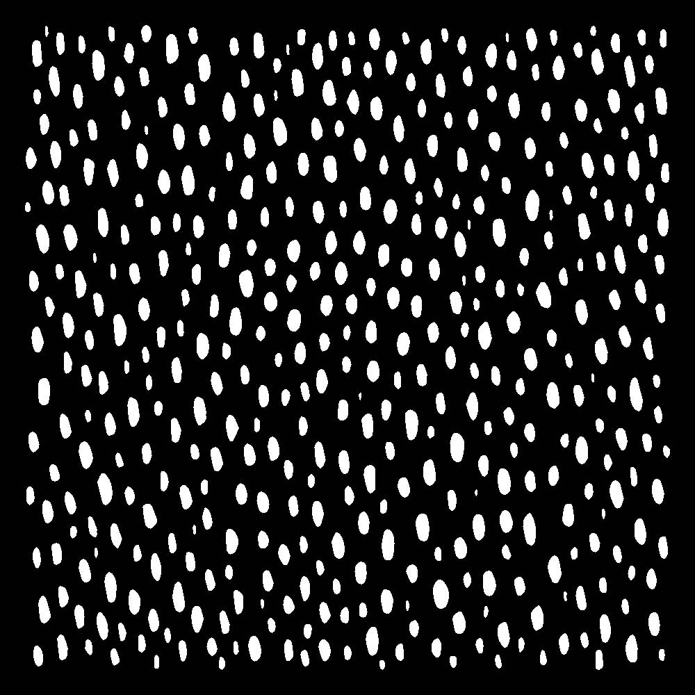 Joggles / Cat Rains The Finishing Touch 6" x 6" Stencil - Oblong Drops ...