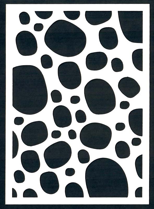 Joggles Creative Cuts - Watercolor - Stones [74445] - Joggles.com