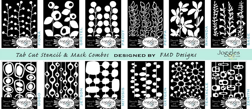 Joggles / FMD Designs Set of 12 Botanicals & Mid Century - November ...