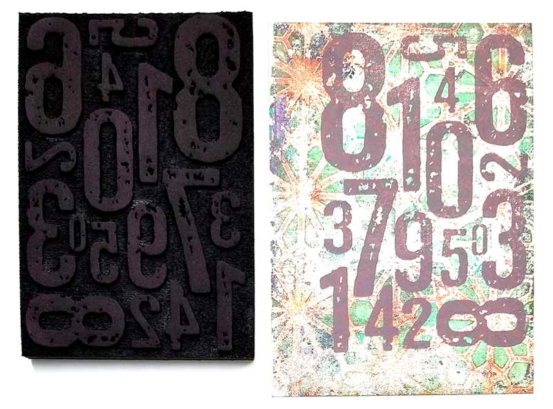 Joggles Foam Stamp - Number Stack [57201] - Joggles.com