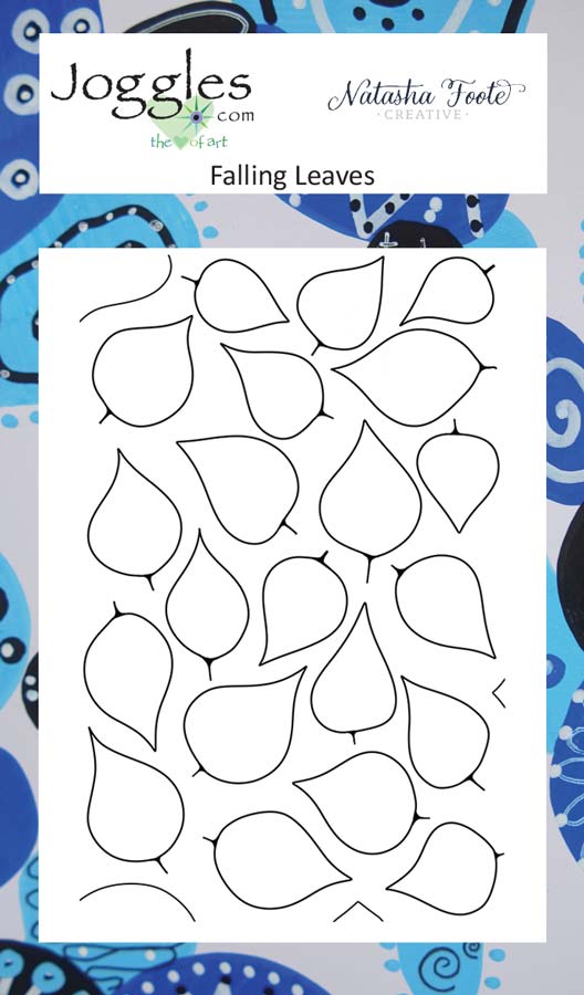 Joggles / Natasha Foote Clear Stamp - Falling Leaves [52160] - Joggles.com