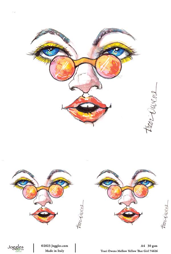 Joggles / Traci Owens Rice Paper - Joggles.com