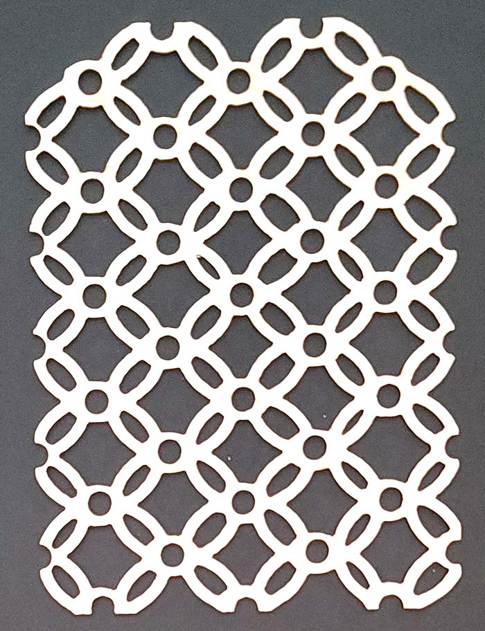 Joggles White Chipboard Embellishments - The Chain Panel [74402 ...
